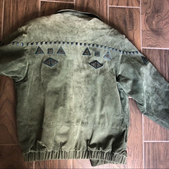 Jackets & Coats | Vintage Pig Skin Leather Bomber Jacket | Poshmark